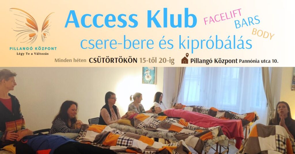 Access Klub - Csere, gyakorlás és kipróbálás - Demkovics Anikó